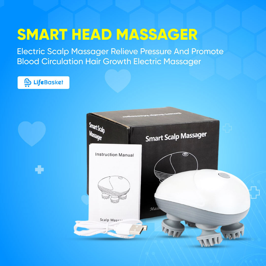 Smart Head Massager Electric Scalp Massager – LifeBasket